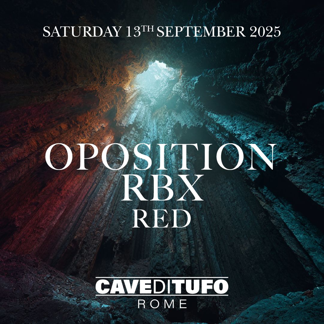 OPOSITION RBX RED @ Cave di tufo 13 Settembre 2025 - Neon Promotion